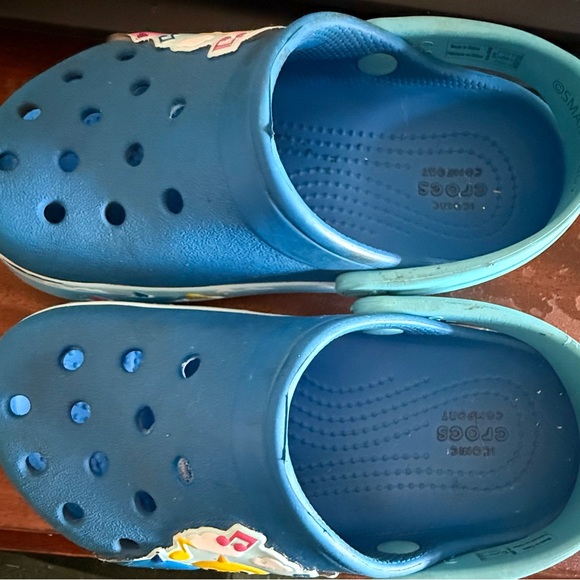 CROCS | Shoes | Crocs Blue Baby Shark With Classic Ventilation Design ...